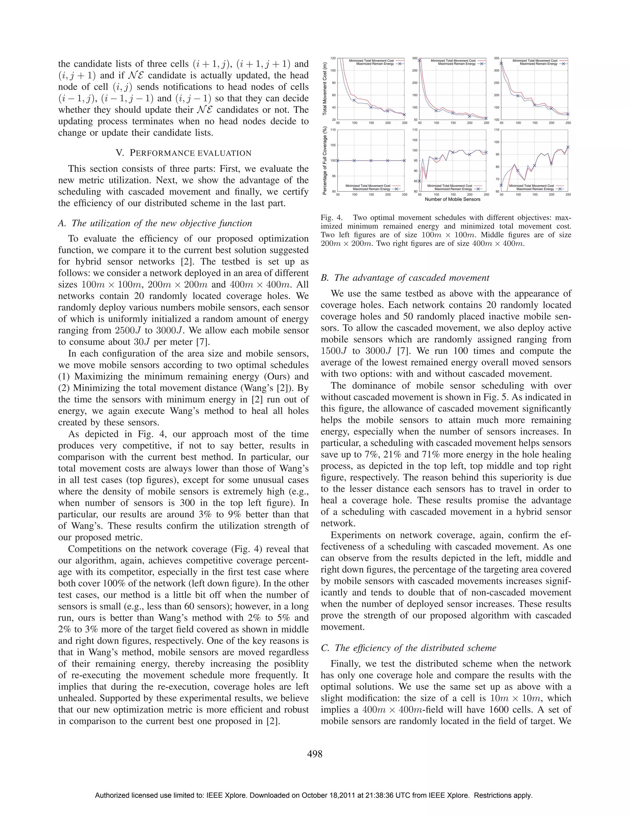 An Optimal Algorithm For Coverage Hole Healing Pdf