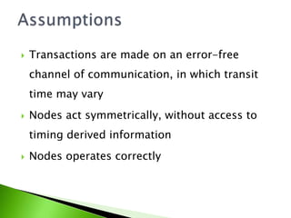 An optimal algorithm for mutual exclusion in computer networks | PPTX