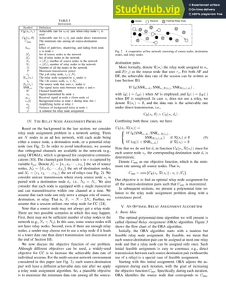 An Optimal Algorithm For Relay Node Assignment In Cooperative Ad Hoc Networks | PDF | Computer ...