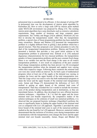 An Optimal Solution To The Linear Programming Problem Using Lingo ...