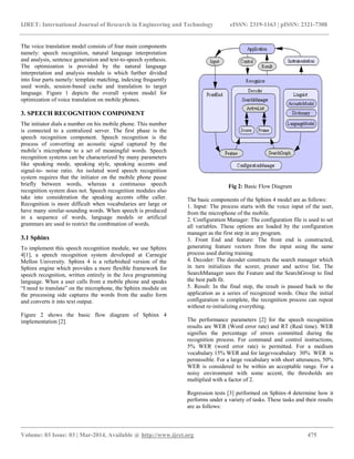 An optimized approach to voice translation on mobile phones | PDF