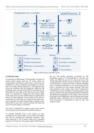 An optimized hybrid system model solution for coastal area in ...