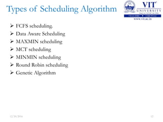 An optimized scientific workflow scheduling in cloud computing | PPTX ...