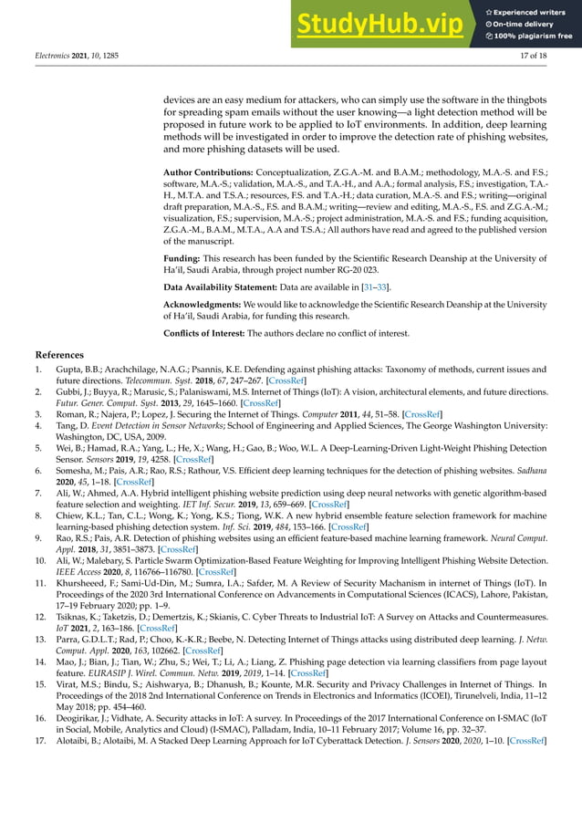 An Optimized Stacking Ensemble Model For Phishing Websites Detection | PDF
