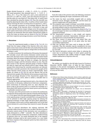 An opto isolator based linearization technique of a typical thyristor driven pump | PDF