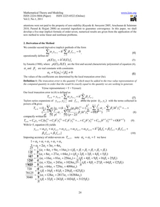 An order seven implicit symmetric sheme applied to second order initial value problems of ...