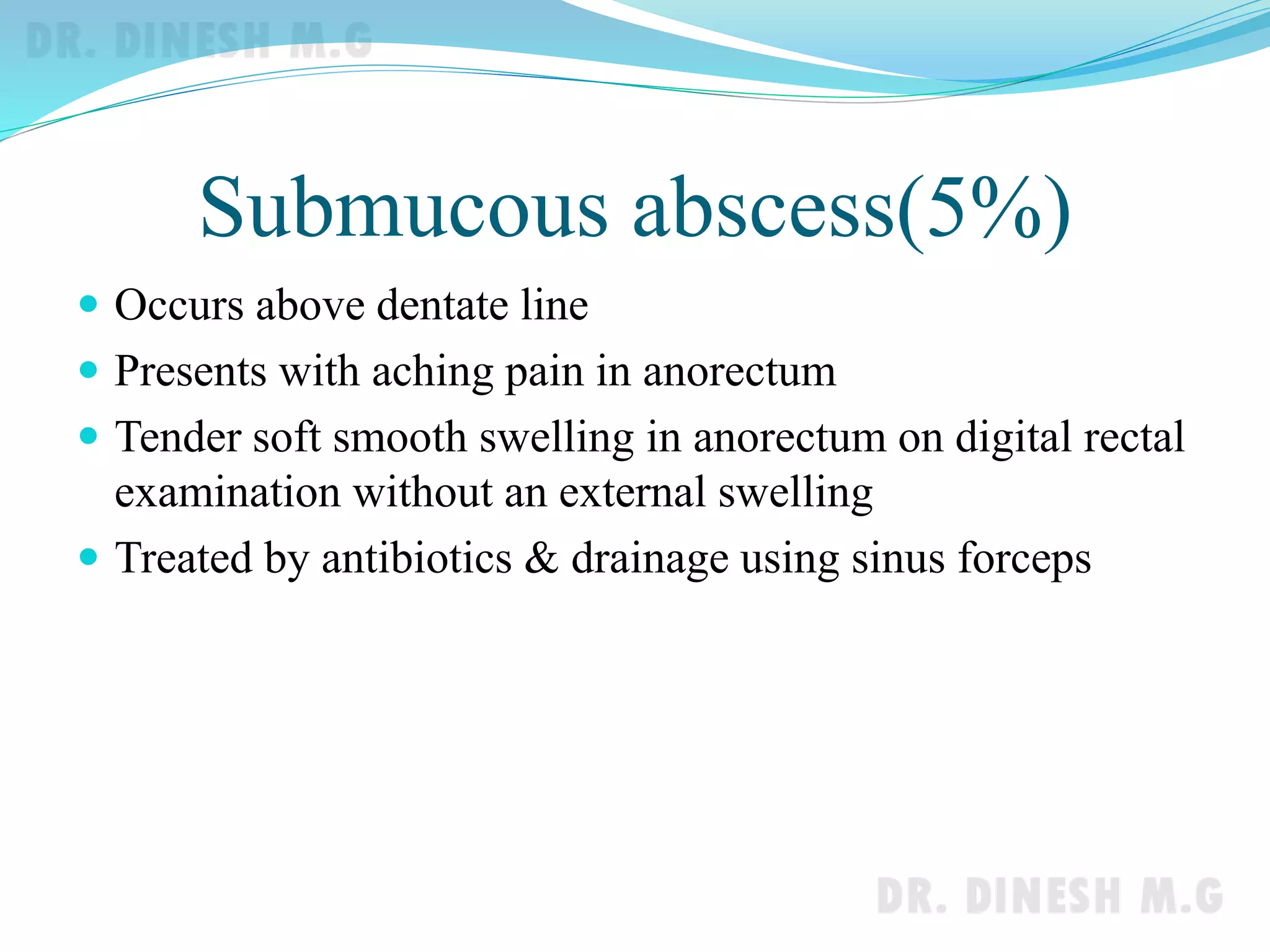 Anorectal abscess & Anal fistulae | PPTX