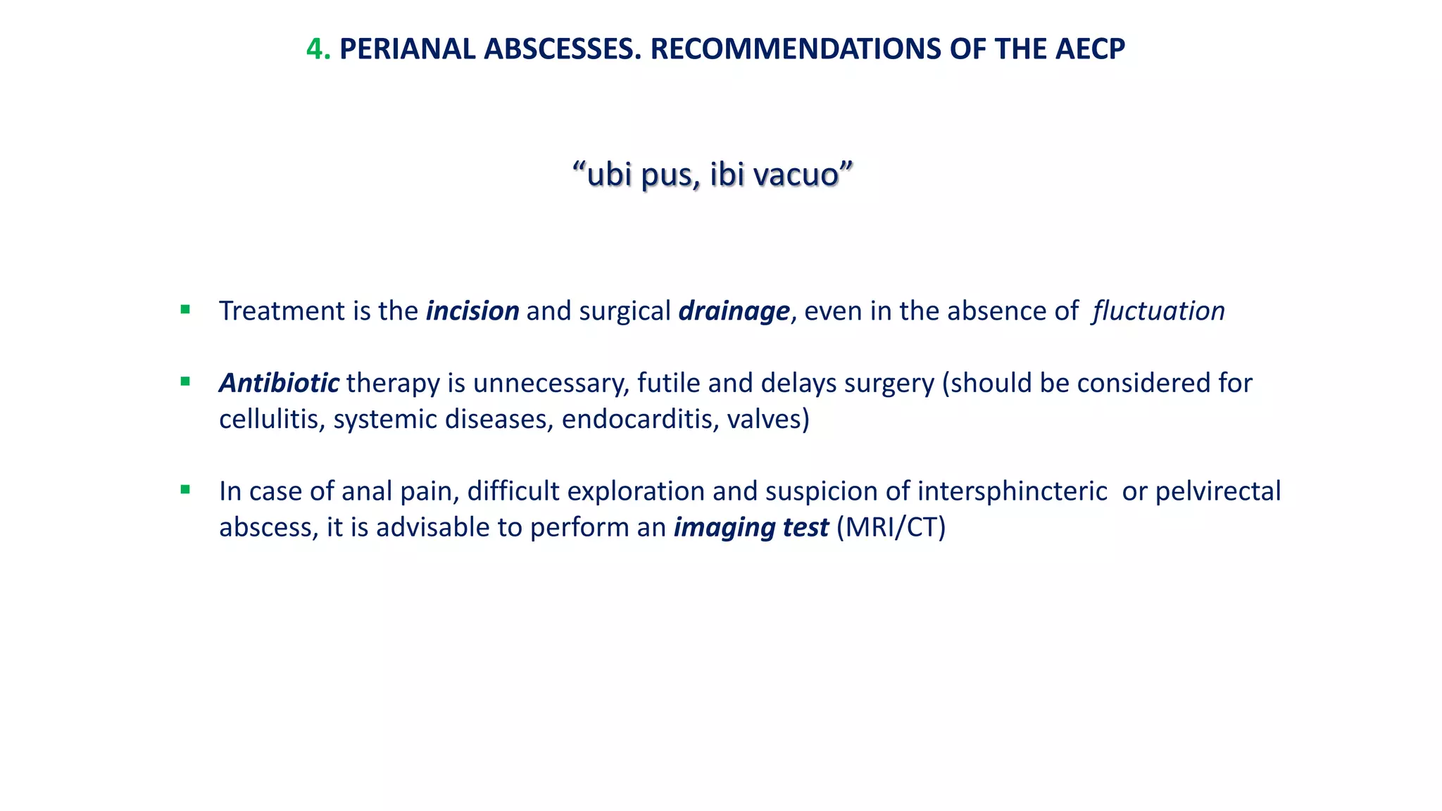 Anorectal abscess and fistula in ano | PPT