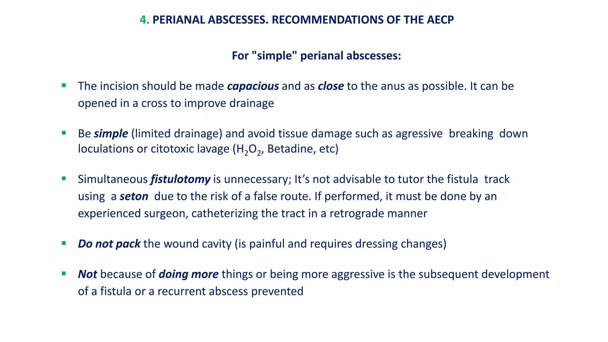 Anorectal abscess and fistula in ano | PPT