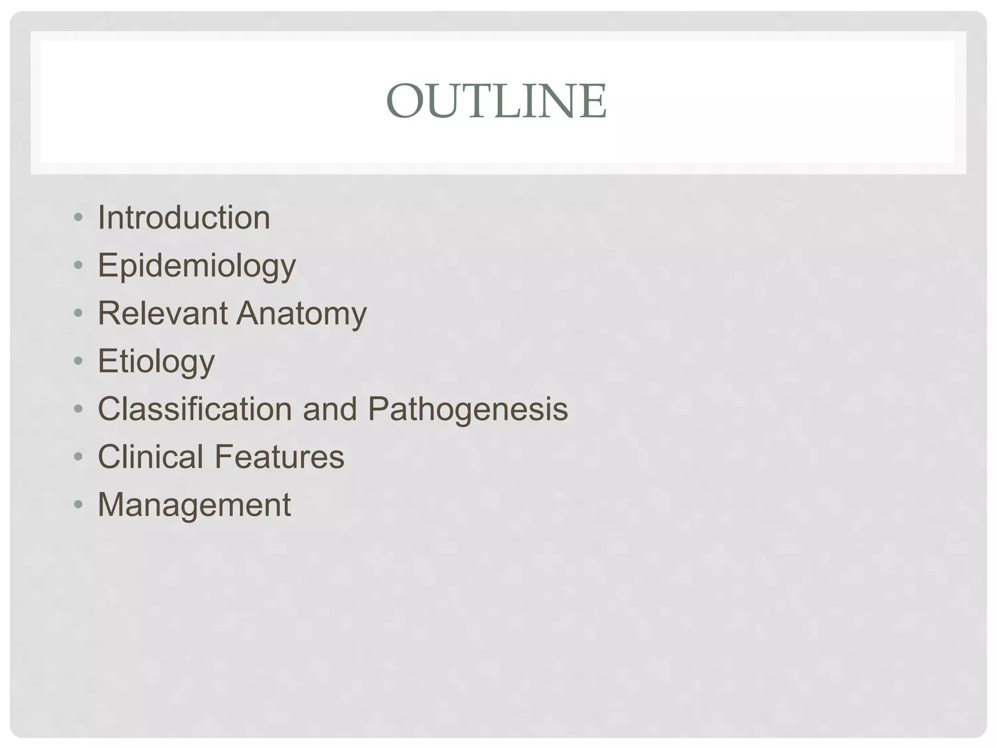 Anorectal abscess lecture note | PPTX