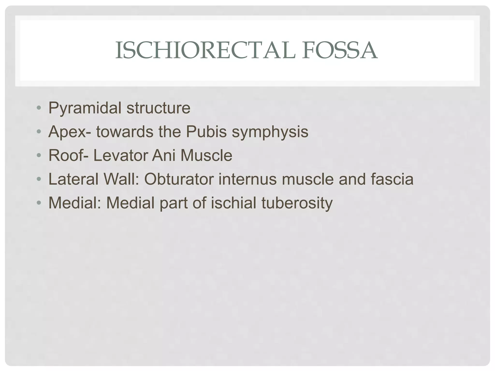 Anorectal abscess lecture note | PPTX