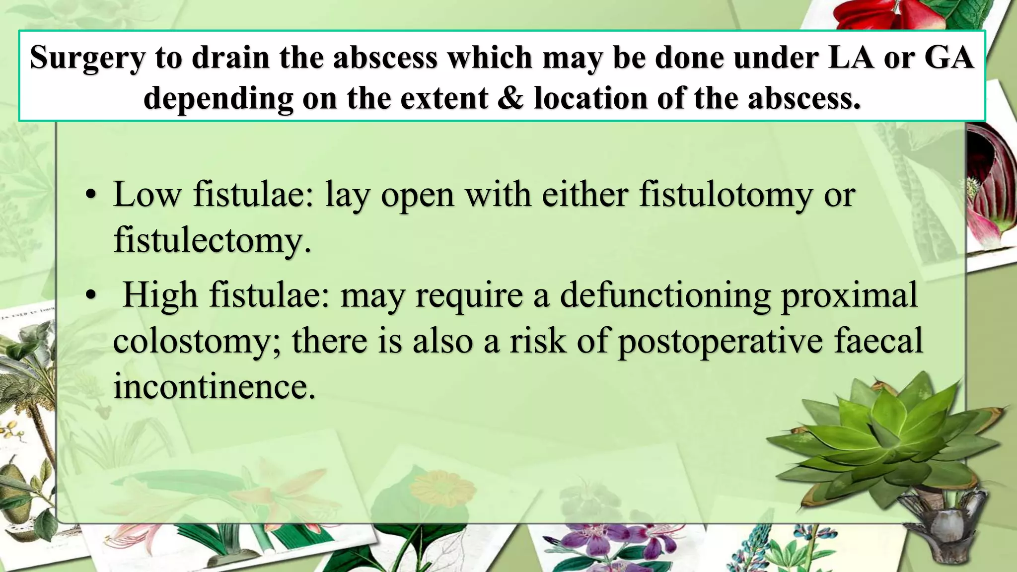 Anorectal abscess | PPTX