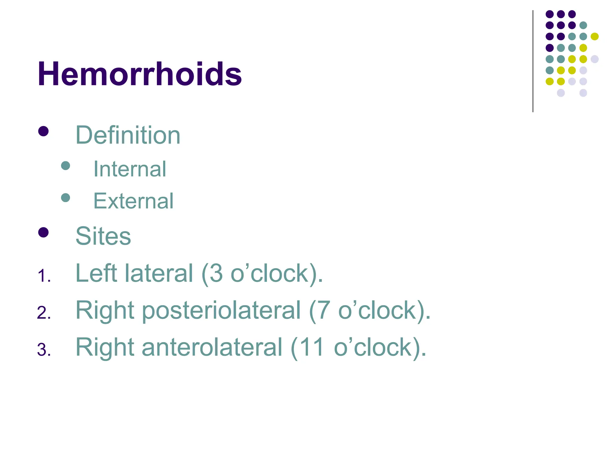 management of Anorectal Diseases in surgery.ppt