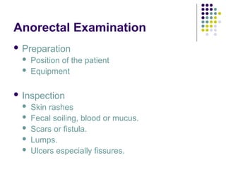 management of Anorectal Diseases in surgery.ppt