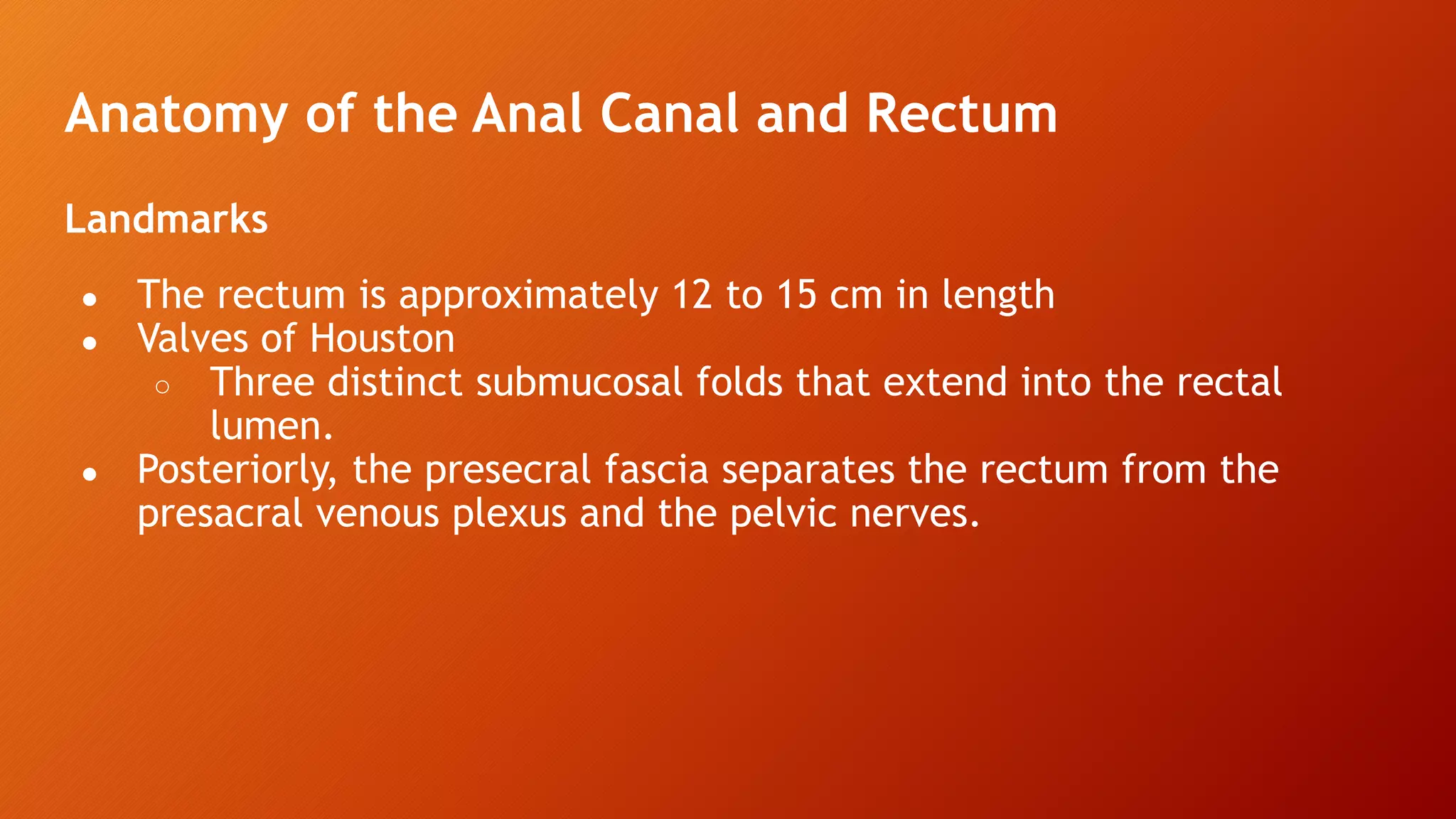 Anorectal diseases | PPTX