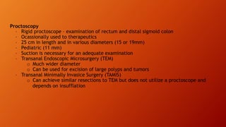 Anorectal diseases | PPTX