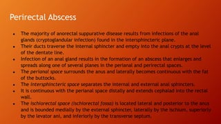 Anorectal diseases | PPTX
