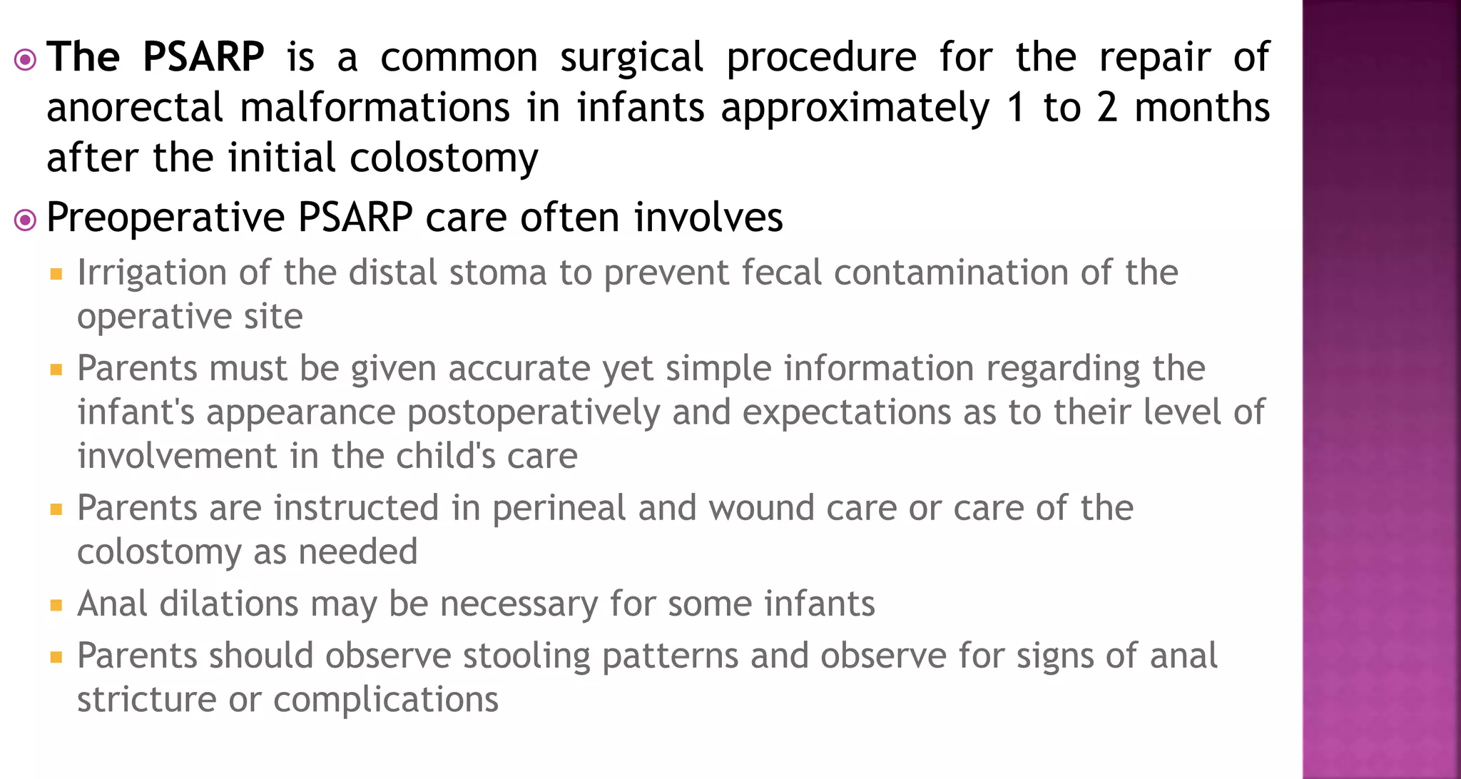 Anorectal malformation | PPTX
