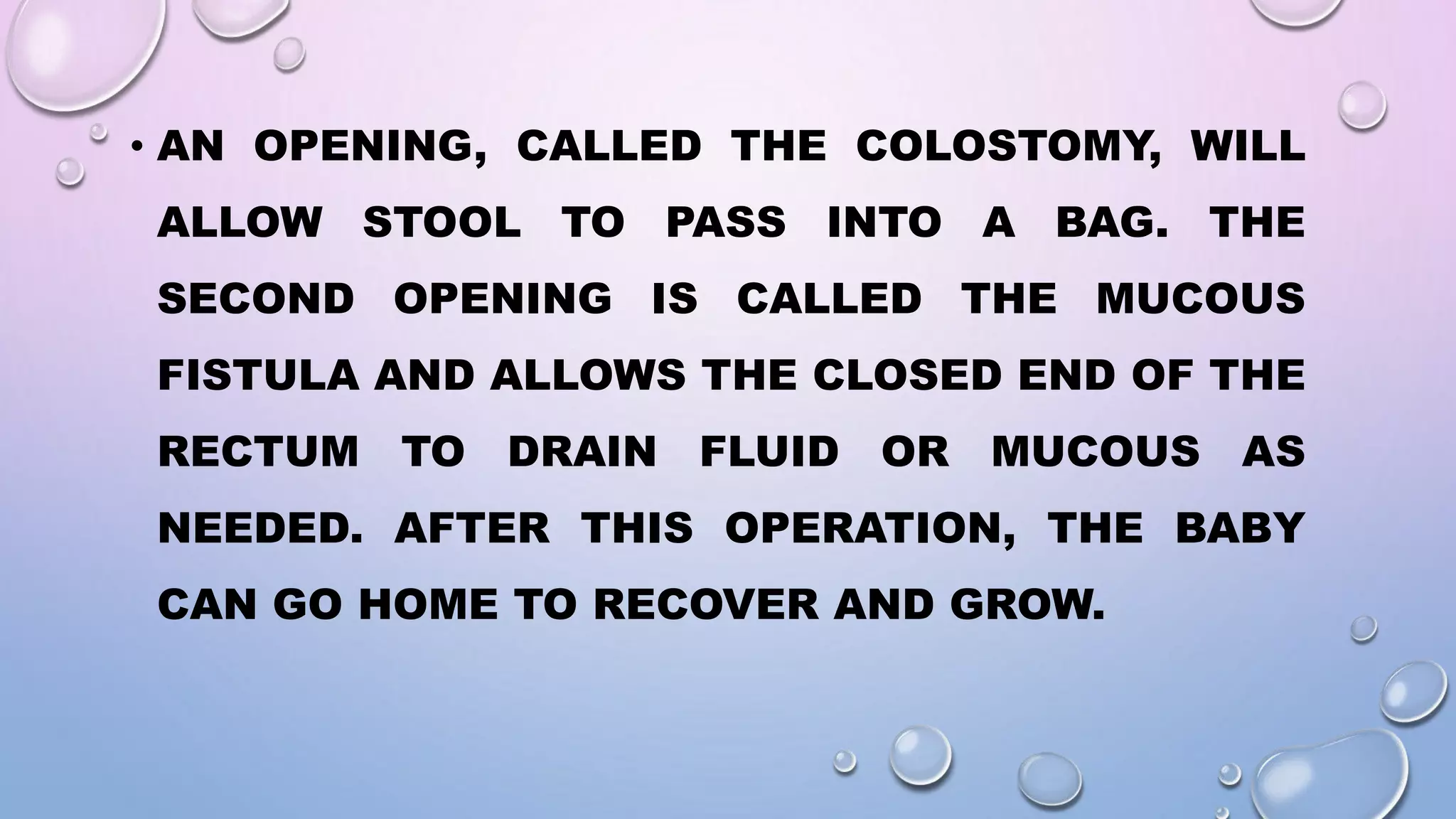 Anorectal Malformation for BSc Nursing/PB BSc Nursing | PPTX