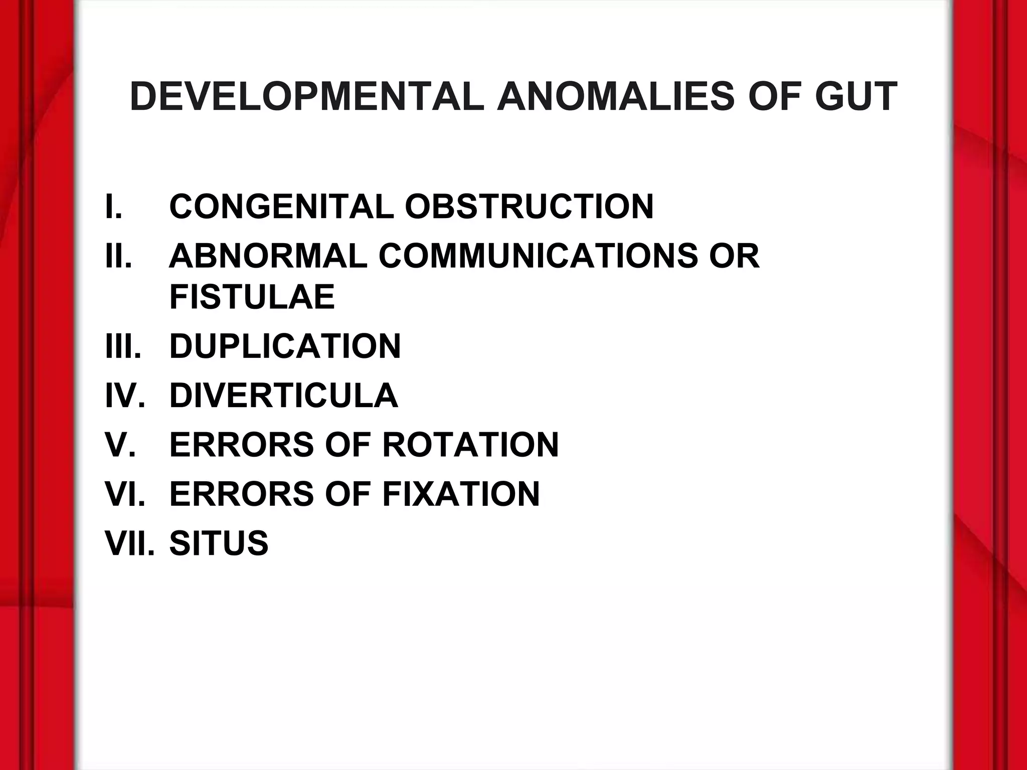 Anorectal malformations | PPTX