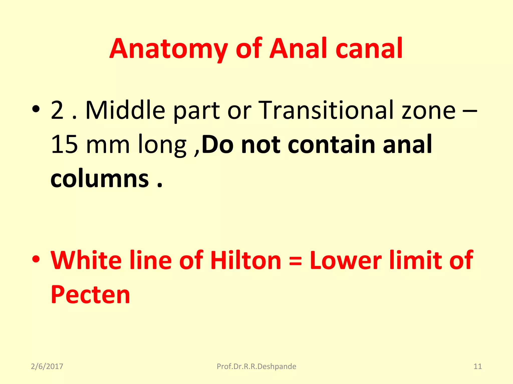 Ano rectal problems ppt | PDF