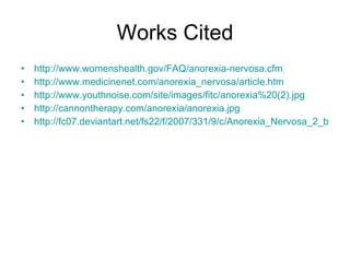 Anorexia | PPT | Medical Health