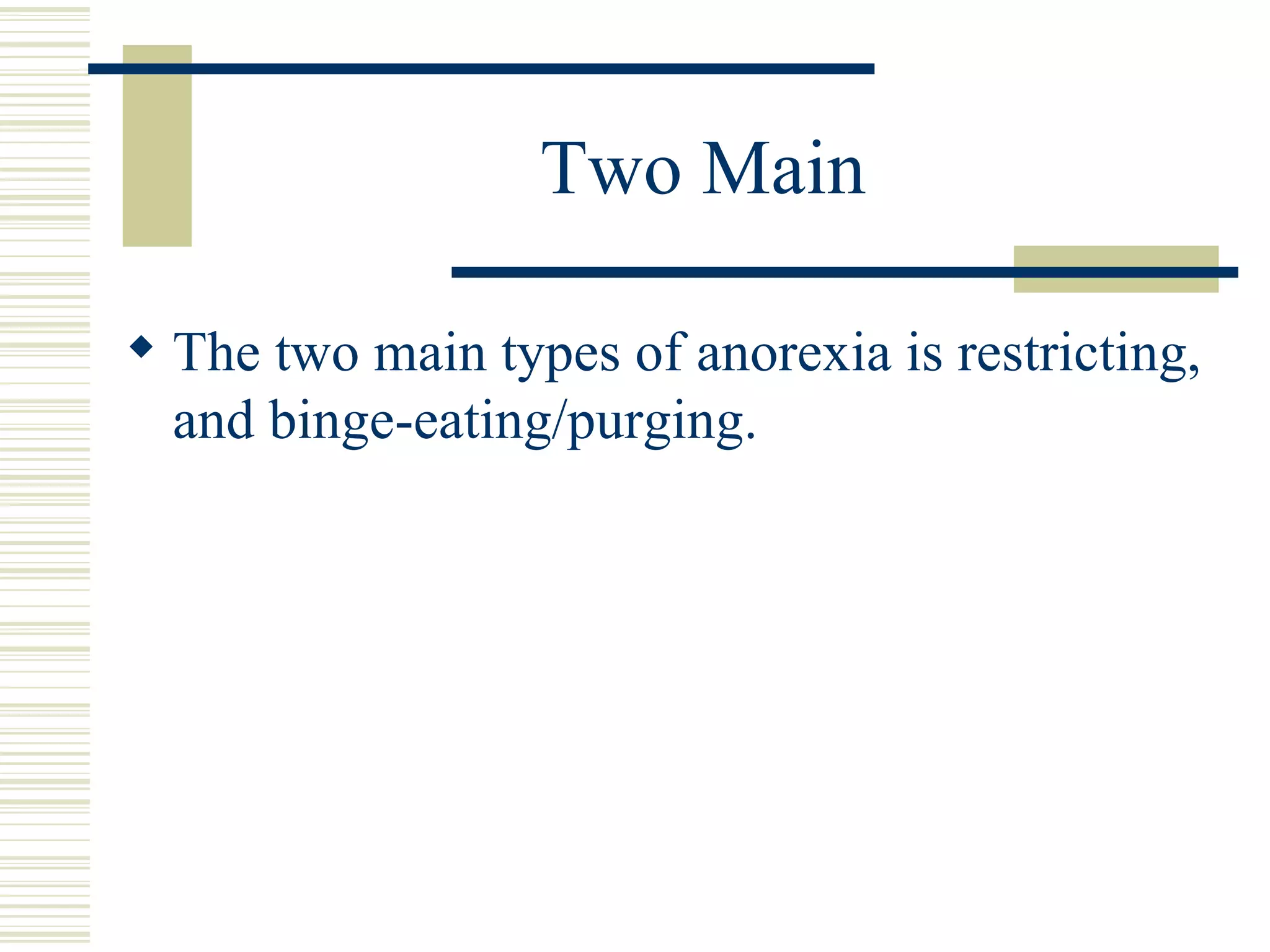 Anorexia Nervosa | PPT