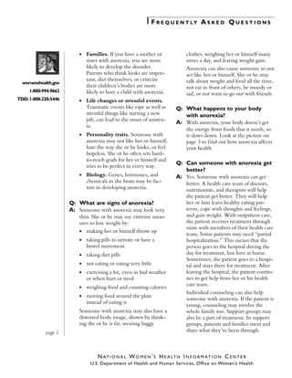 Anorexia tips | PDF | Hormonal Disorders | Endocrine and Metabolic Diseases