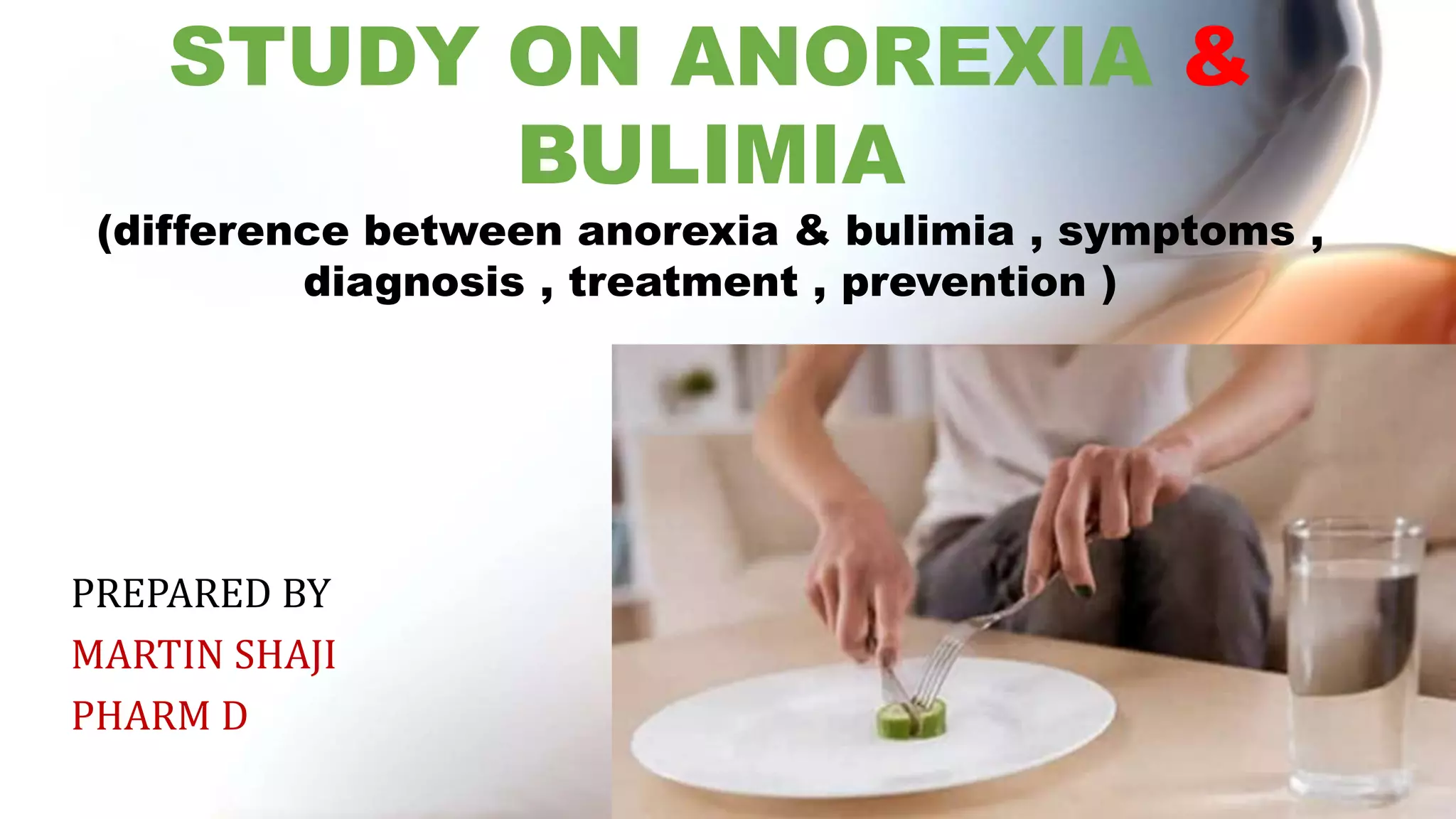 Anorexia and bulimia - medical information , differences, symptoms ...