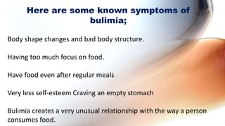 Anorexia and bulimia - medical information , differences, symptoms ...