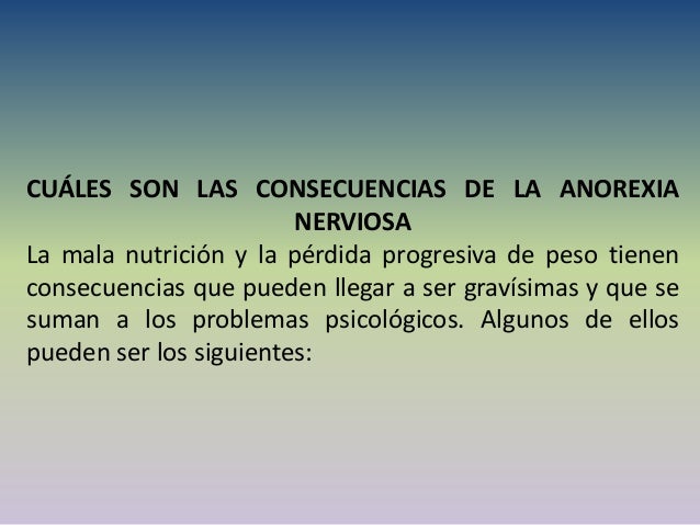 Anorexia Nerviosa Causas Consecuencias Sntomas Y La Bulimia