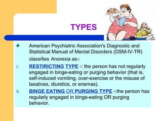 Anorexia nervosa | PPT