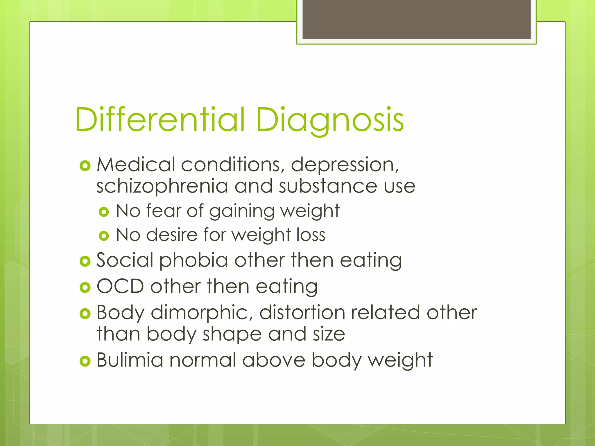 Anorexia | PPTX