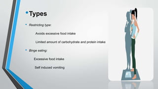 Anorexia nervosa | PPTX