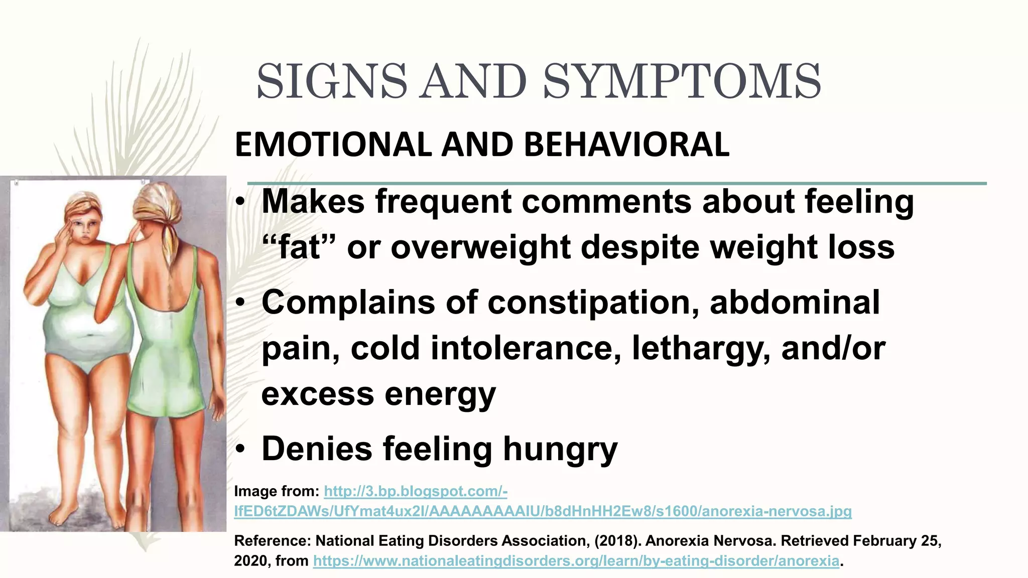 Anorexia Nervosa | PPTX