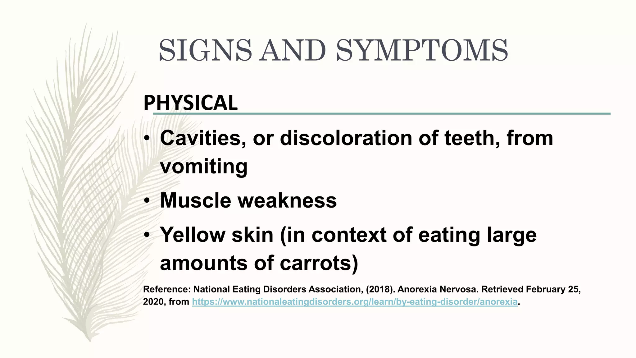 Anorexia Nervosa | PPTX