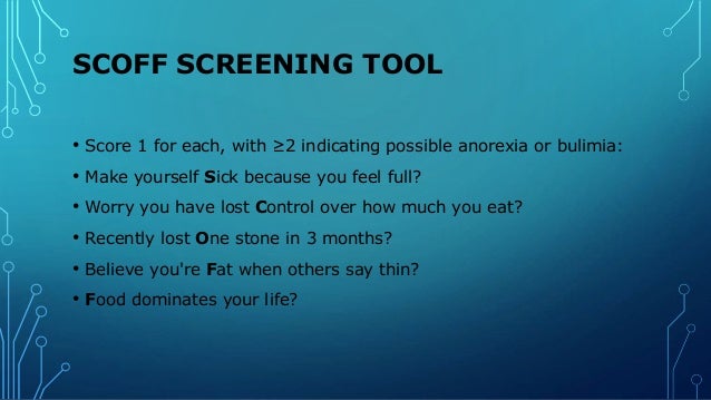 Anorexia nervosa | PPTX