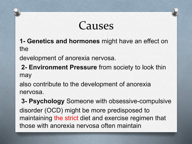Anorexia nervosa | PPTX