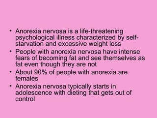 NSG3CPR Anorexia Presentation | PPT