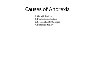 Anorexia_Presentation.pptx.MAHAMMAD UBAIDULLAH | PPT