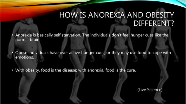 Anorexia and obesity: Two sides of the same coin | PPT
