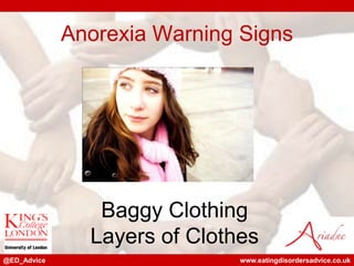 Anorexia warning signs | PPT