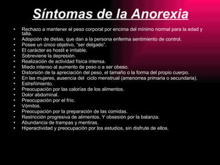 Anorexia Y Bulimia (Analimias) | PPT