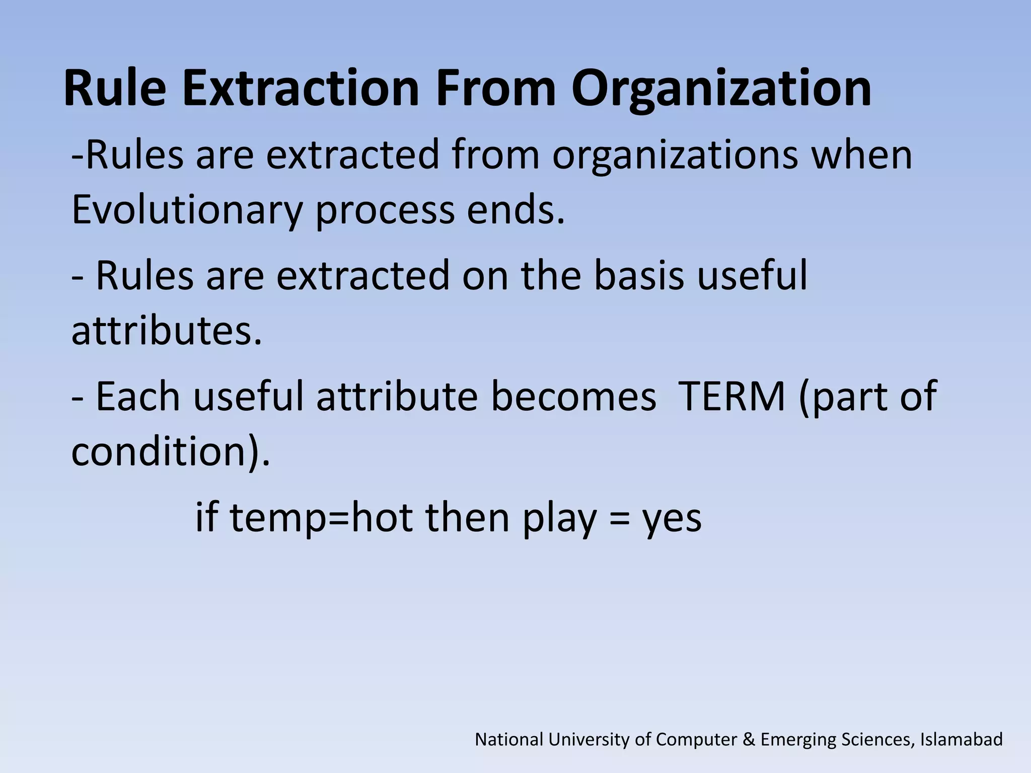 An Organizational Co Evolutionary Algorithm For Classification Ppt