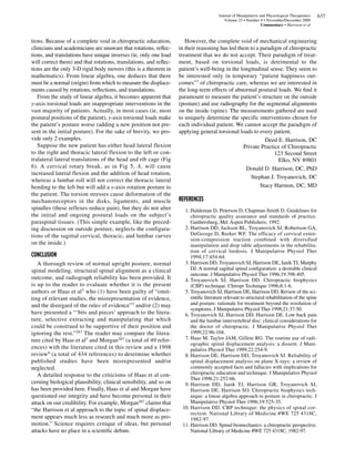 A Normal Spinal Position: It's Time to Accept the Evidence | PDF