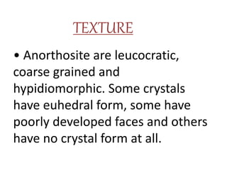 Anorthosite | PPTX