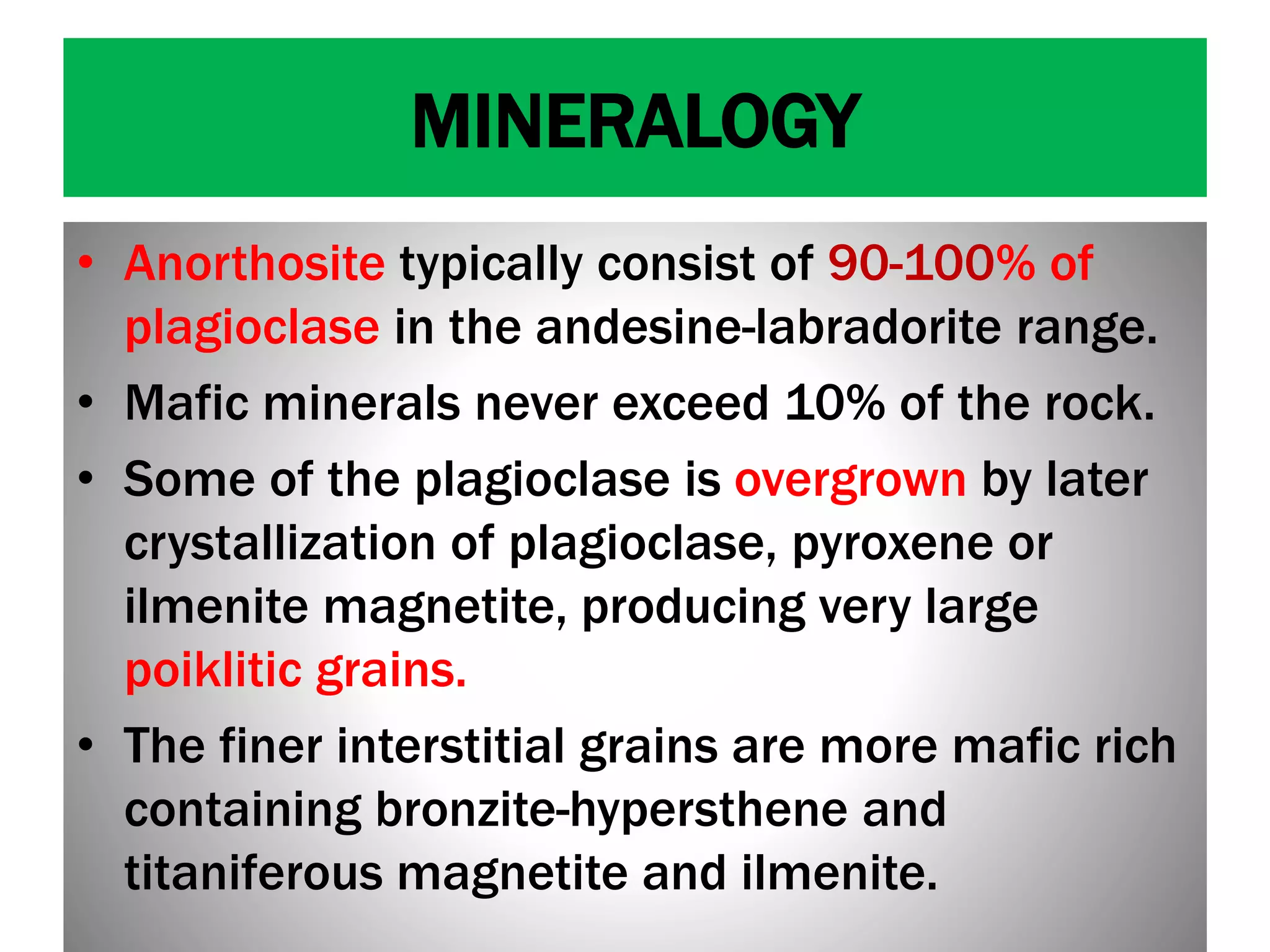 Anorthosite | PPTX
