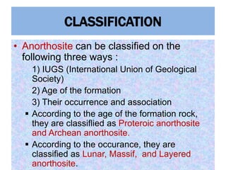 Anorthosite | PPTX