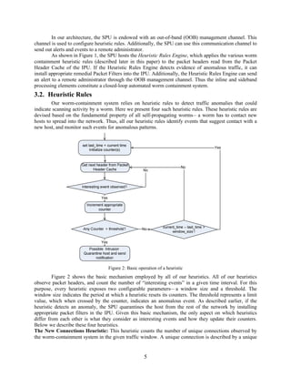 An os independent heuristics based worm-containment system | PDF