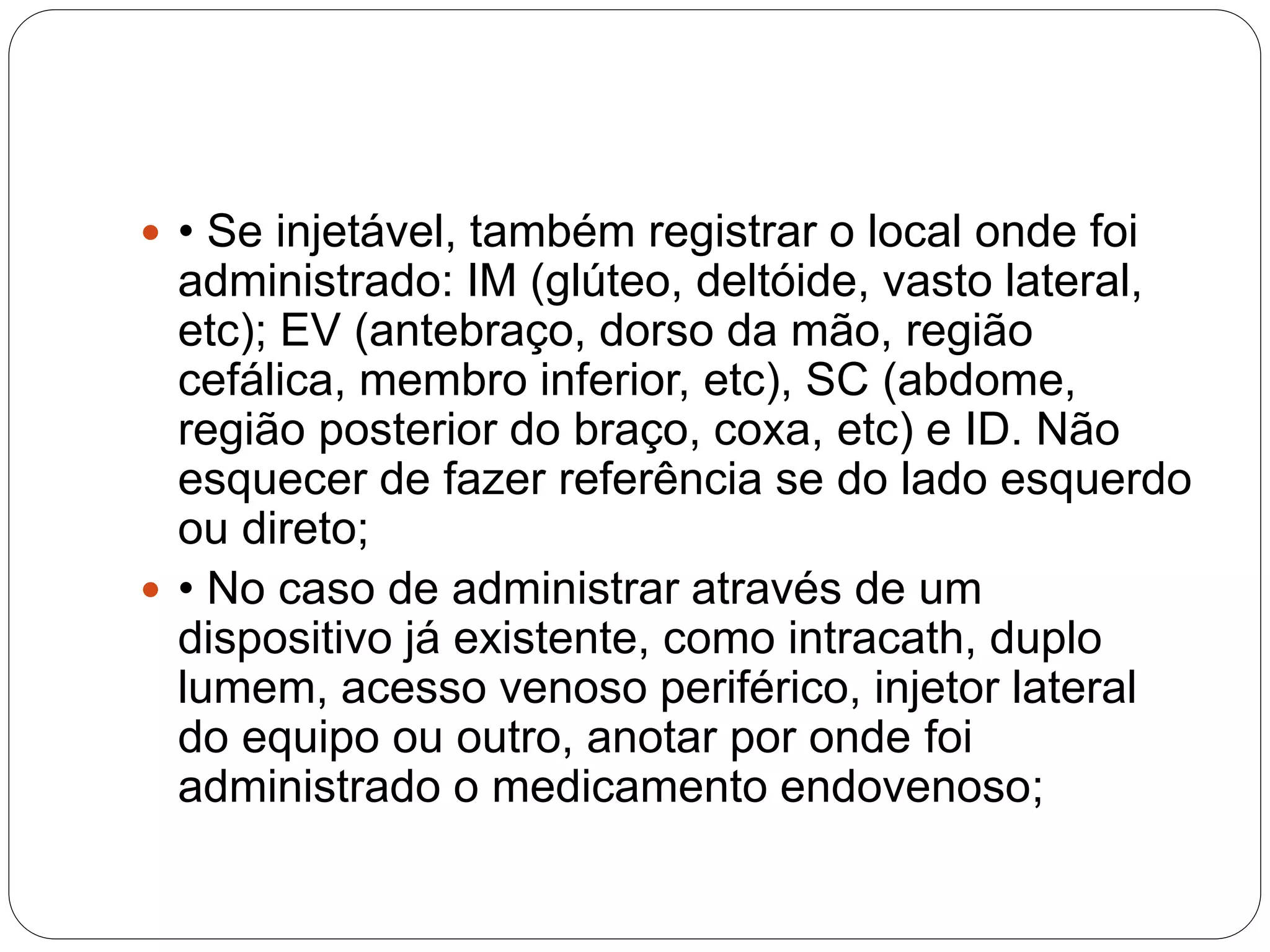 Anotaçoes de enfermagem | PPTX